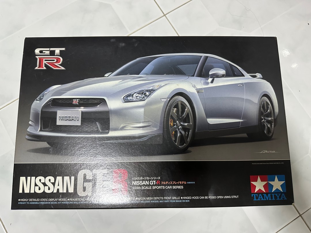 Tamiya Nissan R35 GT-R 1/24 scale Model Kit, Hobbies & Toys, Toys ...