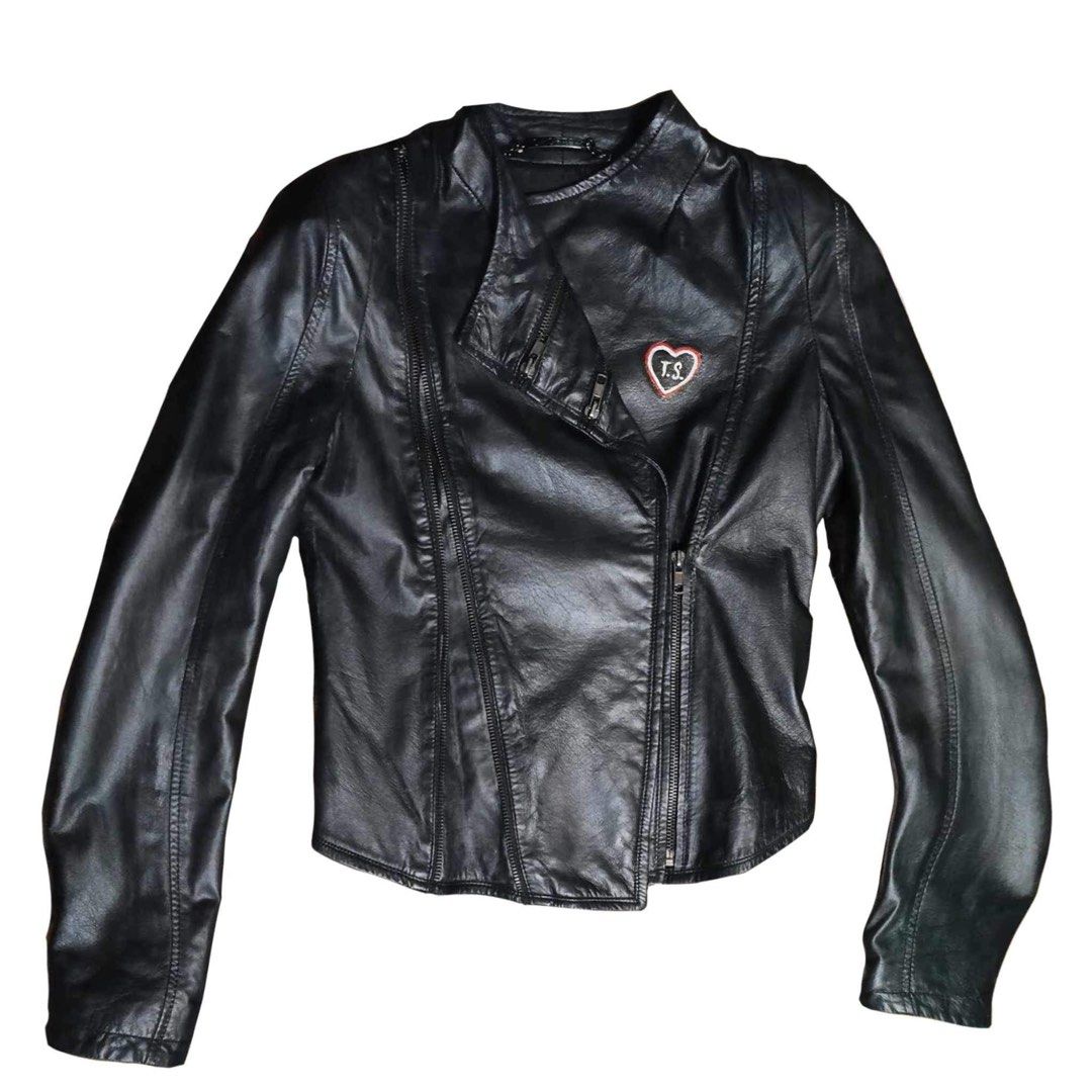 Taylor Swift Reputation Leather Jacket, Women's Fashion, Coats, Jackets ...
