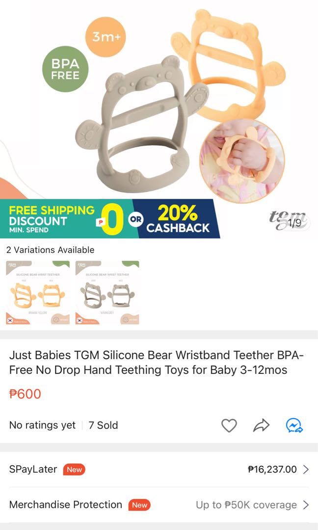 TGM and Moyuum Teether on Carousell