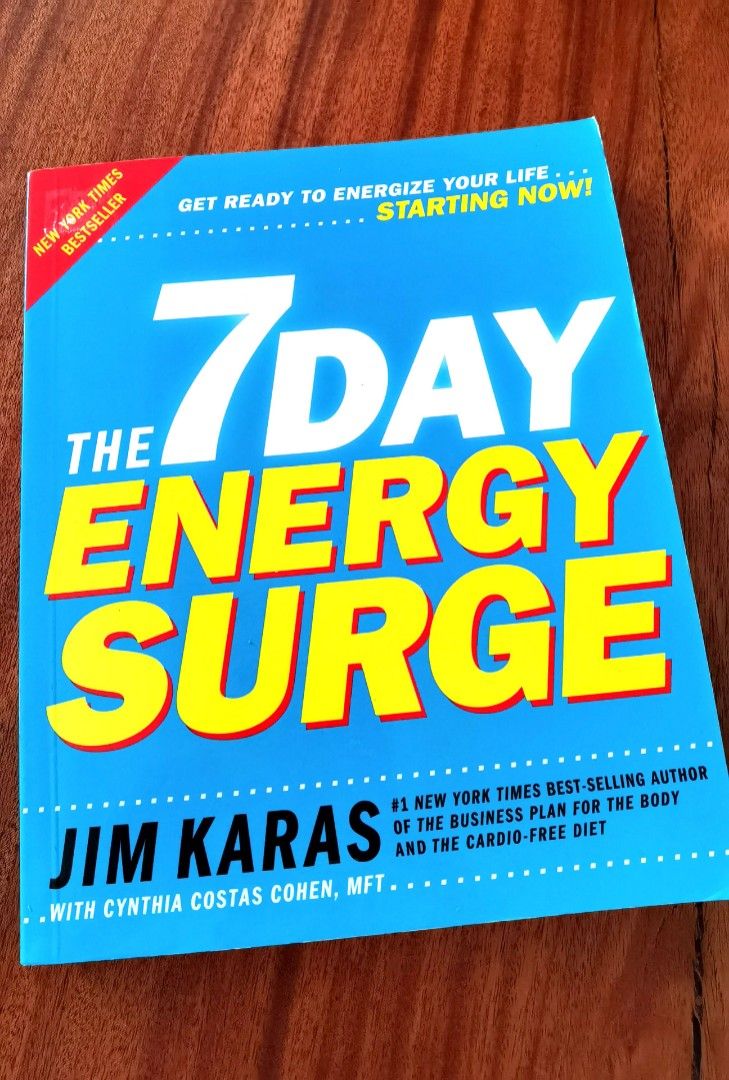 The 7 Day Energy Surge Health Quality Lives Sleep Book By Jim Karas, Hobbies & Toys, Books ...