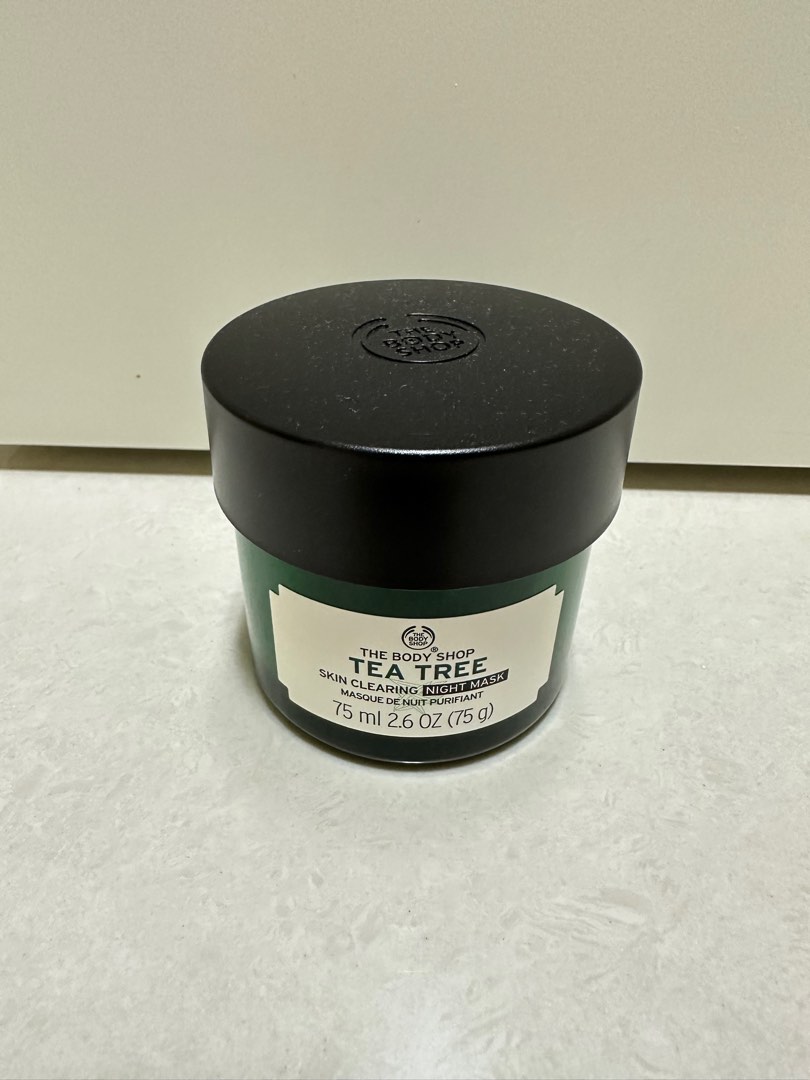 The Body Shop Tea Tree Skin Clearing Night Mask, Beauty & Personal Care ...