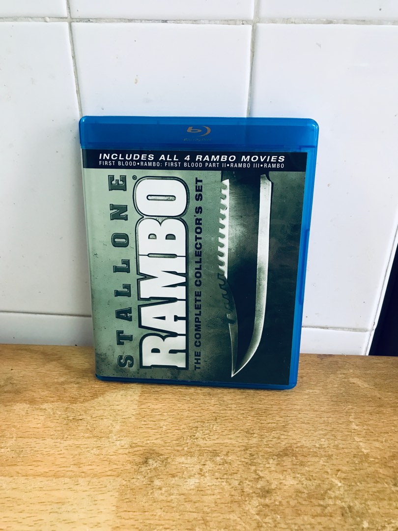 The Rambo Collection- This is the 4-movie collection- Original and ...