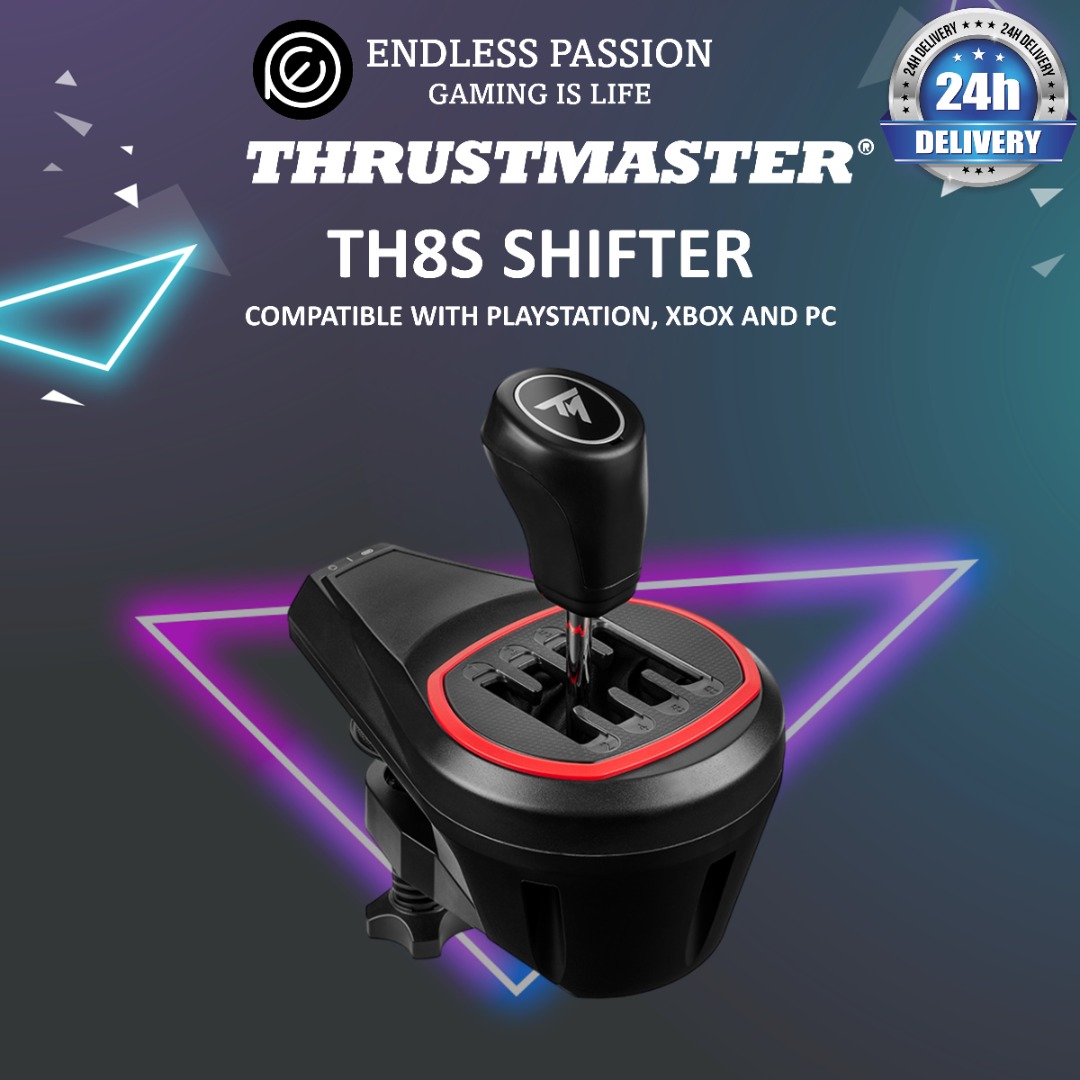 Thrustmaster TH8S Shifter Add-On - 4060256, Computers & Tech, Parts ...
