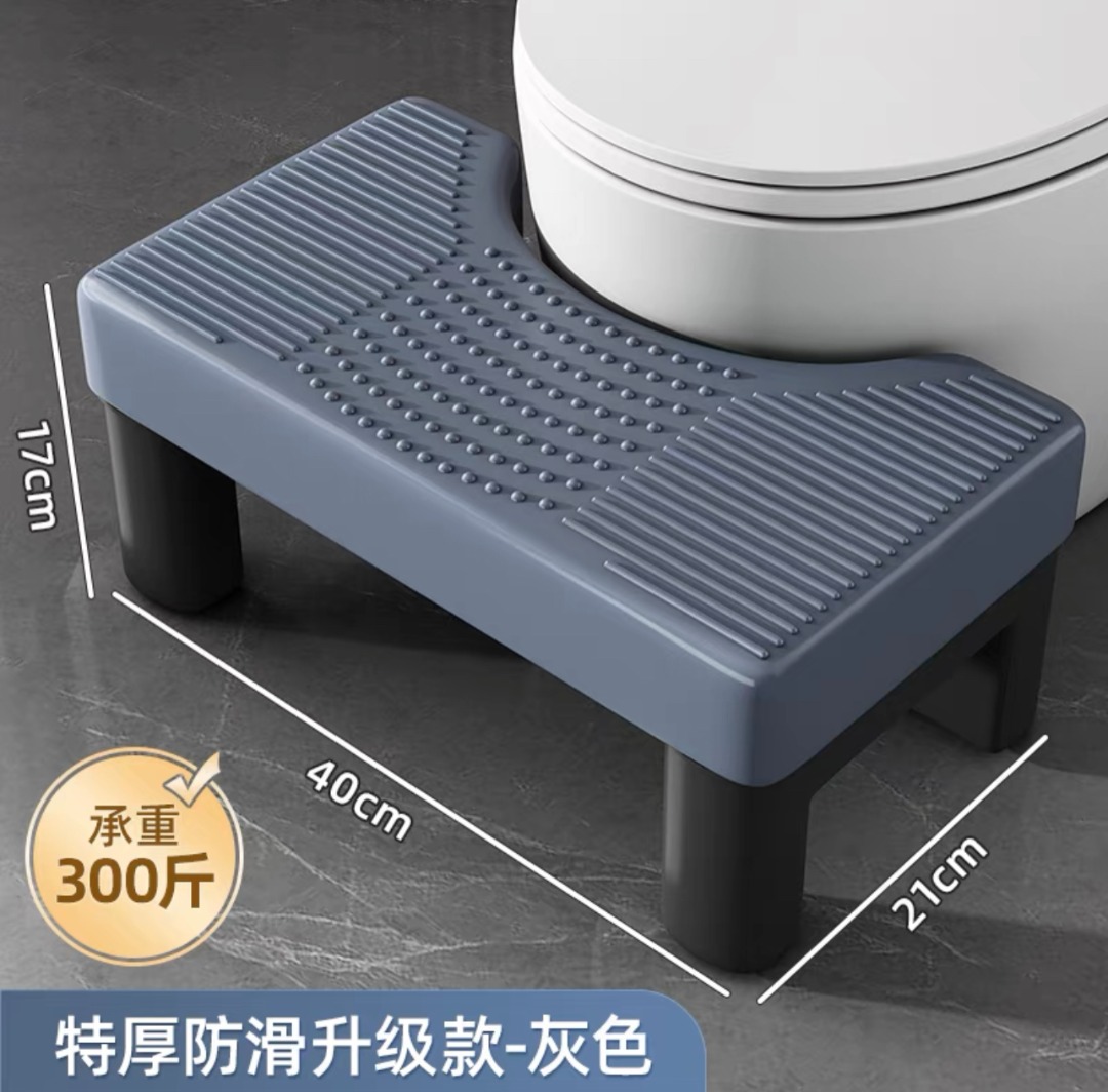 Squatting Poo Seat Toilet stand seat, Furniture & Home Living, Bathroom ...