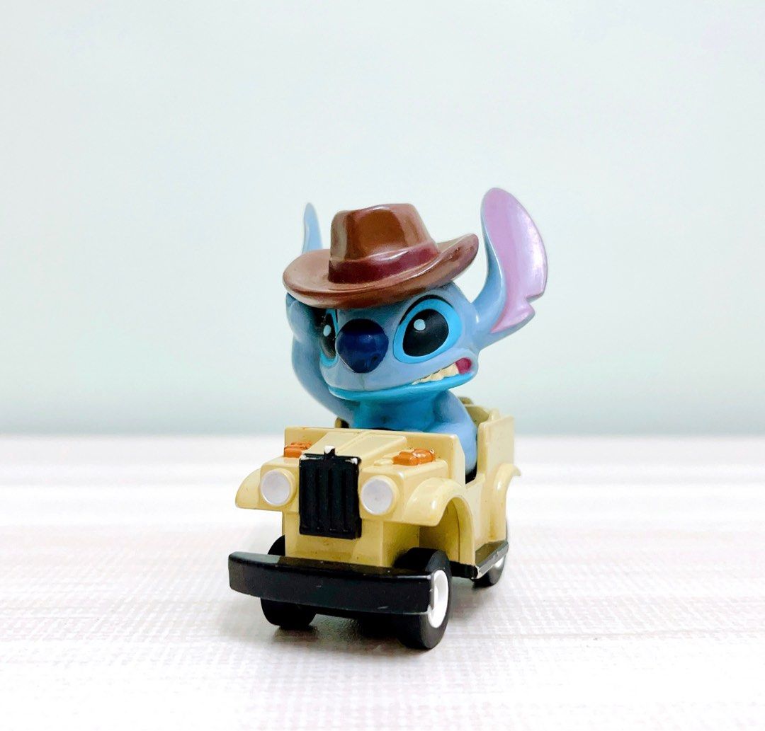 Tokyo Disney Resort Stitch Pull Back Car Indiana Jones Toy, Hobbies ...