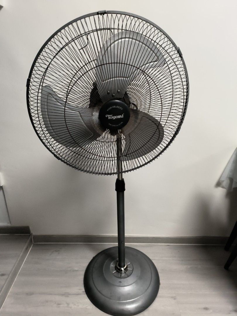 Toyomi industrial standing fan, Furniture & Home Living, Lighting ...