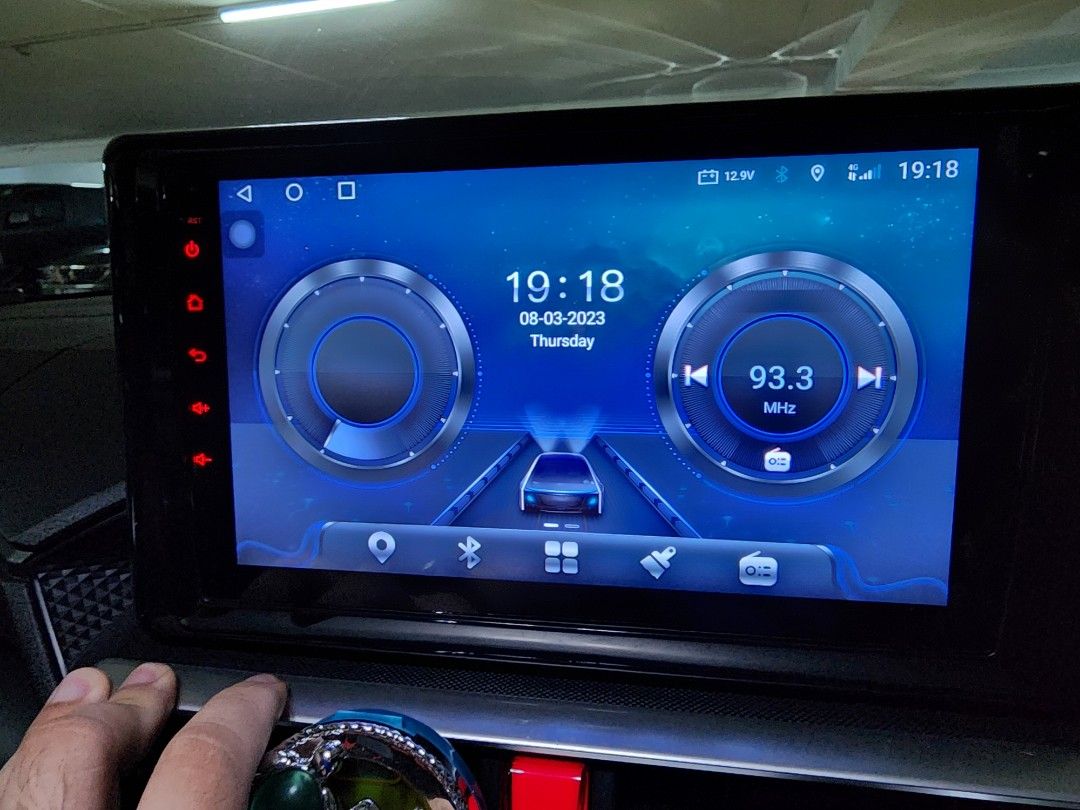 Toyota Raize 9" Android head unit 4GB ram + 4G, Car Accessories ...