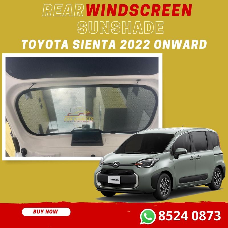 Toyota Sienta 3rd Gen XP210 2022-2023 (6 / 7pcs) Car Magnetic Sunshade ...