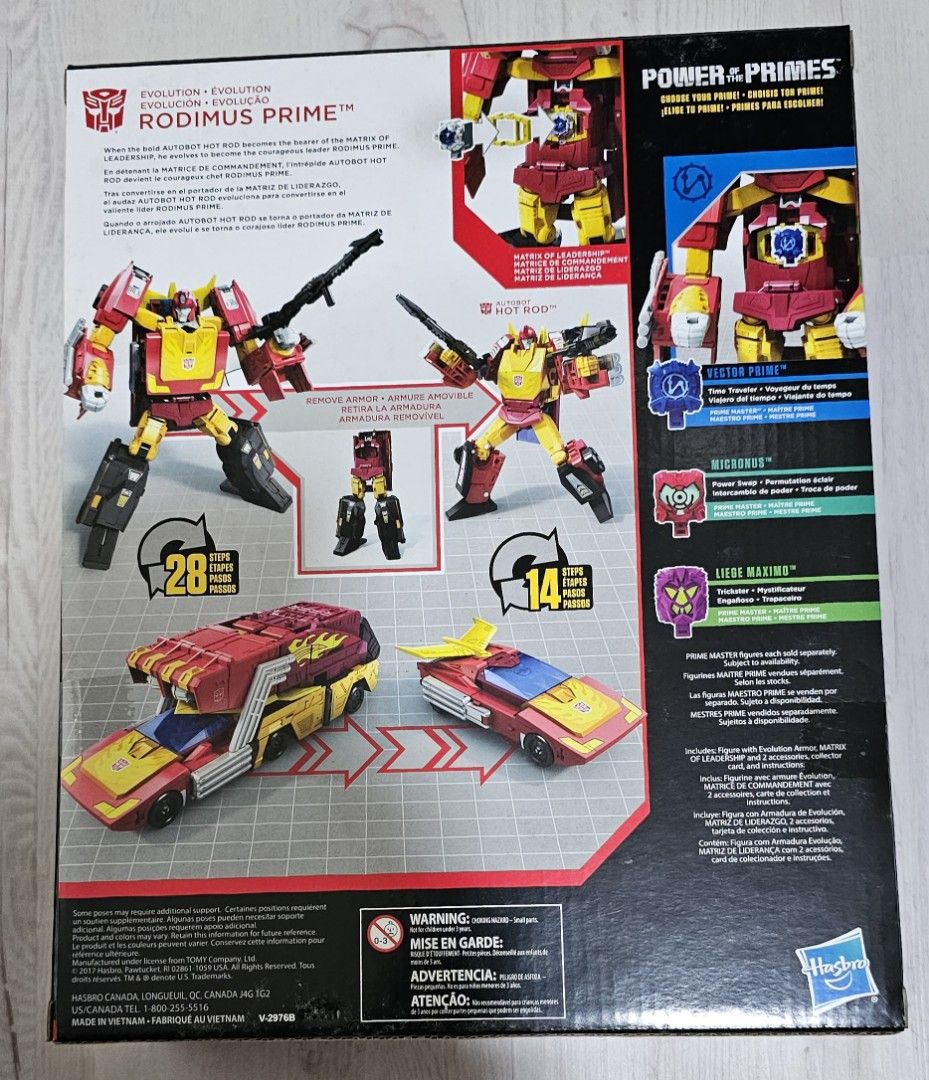 Transformers PoTP OPTIMUS PRIME rodimus prime, Hobbies & Toys, Toys ...