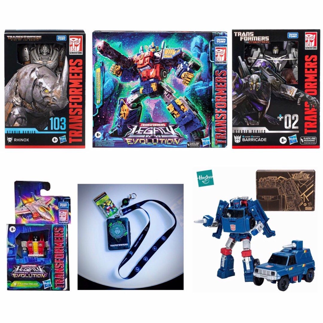 Transformers Rise of The Beasts Retractable ID Badge Card Holder Coin ...