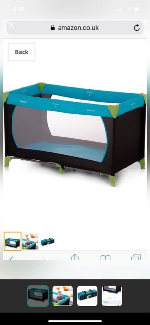 Travel cot, Babies & Kids, Baby Nursery & Kids Furniture, Cots & Cribs ...