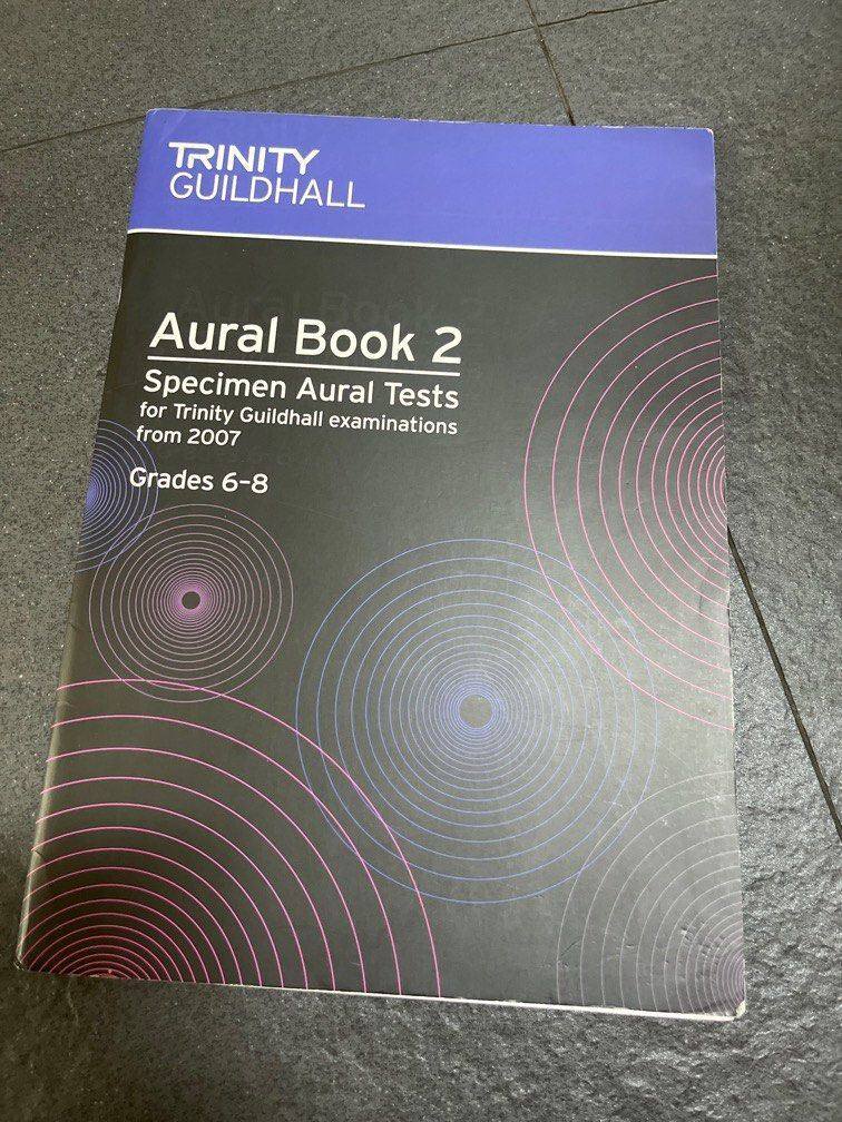 Trinity guildhall - Aural book grades 6-8, Hobbies & Toys, Books ...