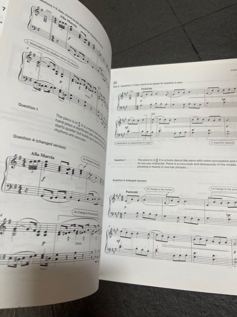 Trinity guildhall - Aural book grades 6-8, Hobbies & Toys, Books ...