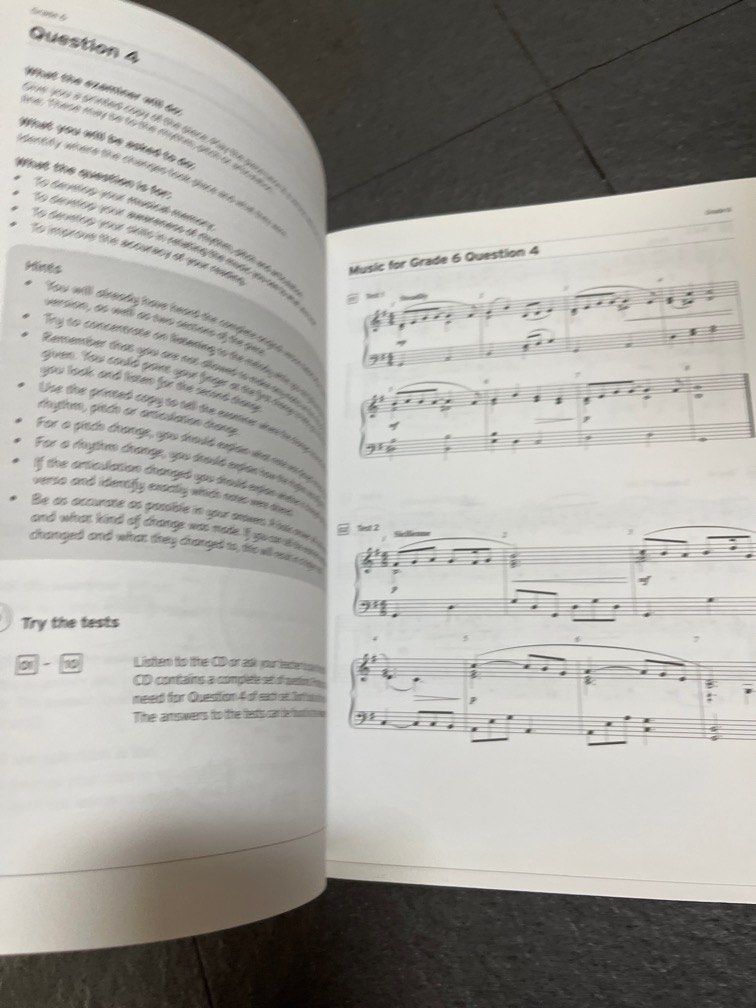 Trinity guildhall - Aural book grades 6-8, Hobbies & Toys, Books ...