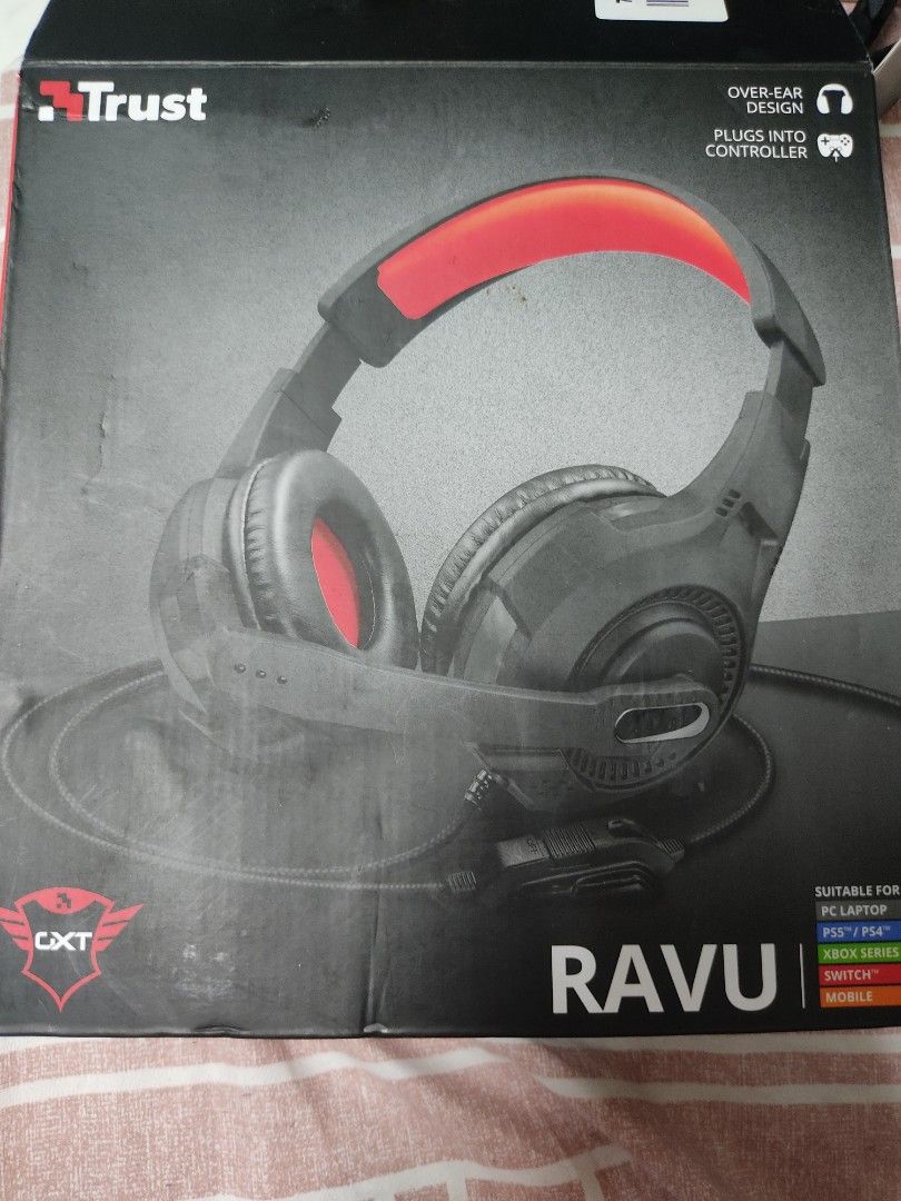 Trust GXT 307 RAVU Gaming Headset, Audio, Headphones & Headsets on ...