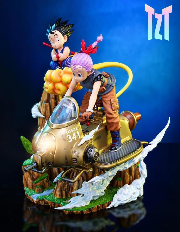TZT Studio - Bulma & Kid Goku, Hobbies & Toys, Toys & Games on Carousell
