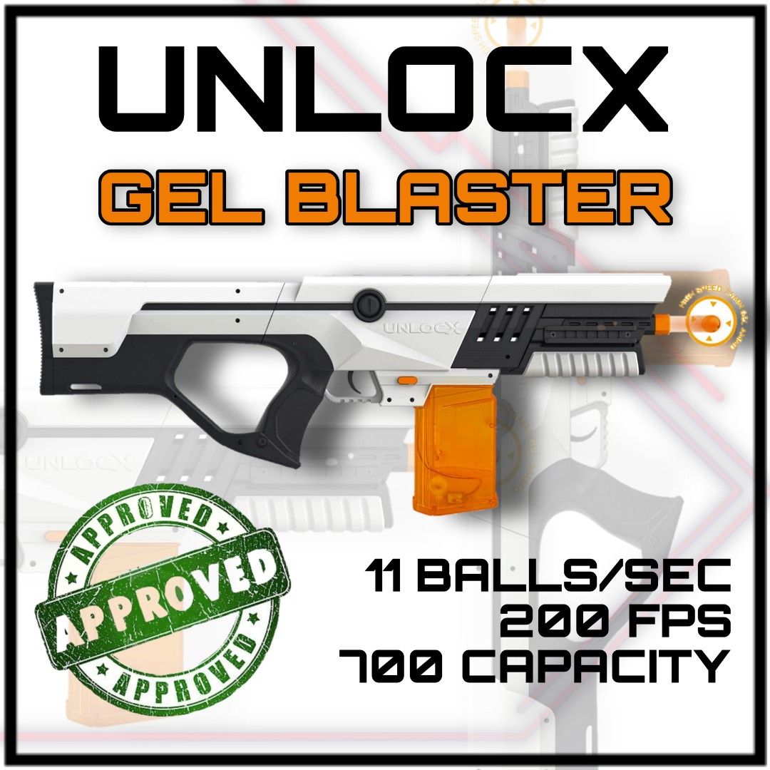 UNLOCX GEL BLASTER 4-IN-1 MODULAR, Hobbies & Toys, Toys & Games on ...