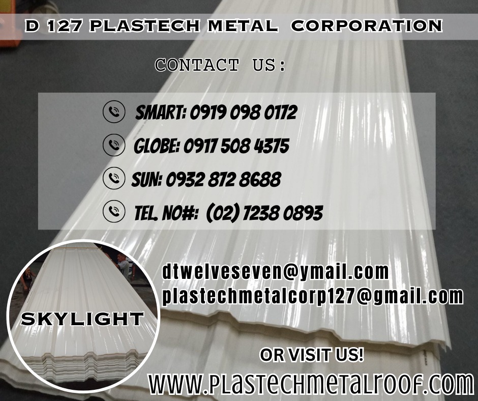 UPVC SKYLIGHT ROOFING, Commercial & Industrial, Construction & Building ...