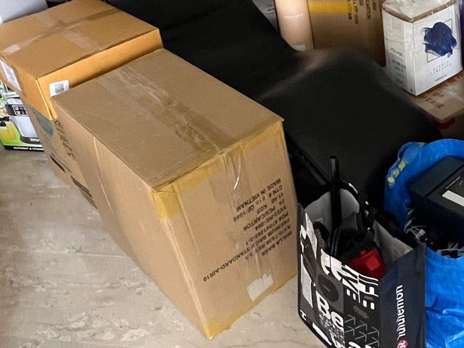 Used carton boxes for moving, Furniture & Home Living, Home Improvement ...