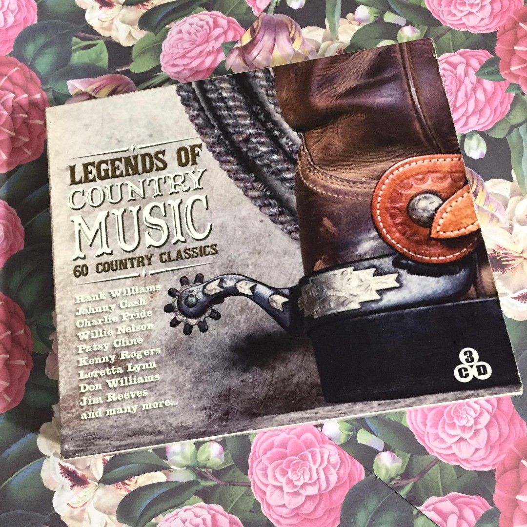Various Artists CD: Legends of Country Music (3 disc), Hobbies & Toys ...