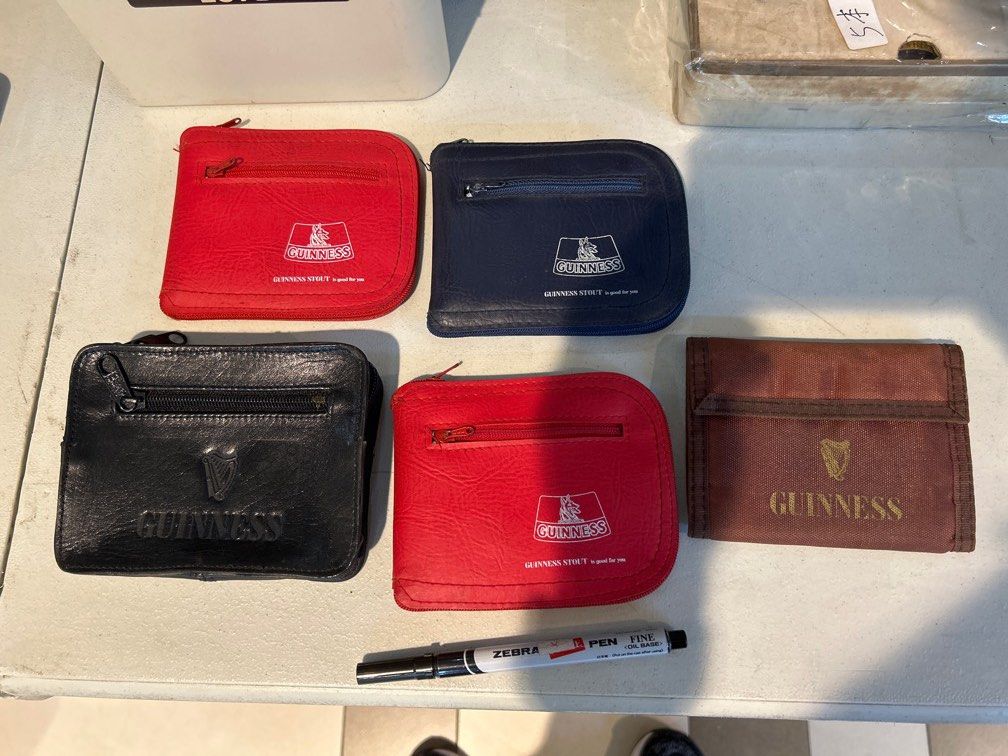 Vintage Guinness stout pouch , bag , wallet $5 each, Hobbies & Toys ...