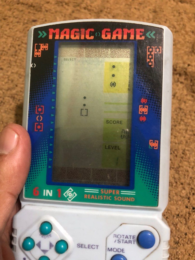 Vintage magic game brick handheld, Hobbies & Toys, Memorabilia ...