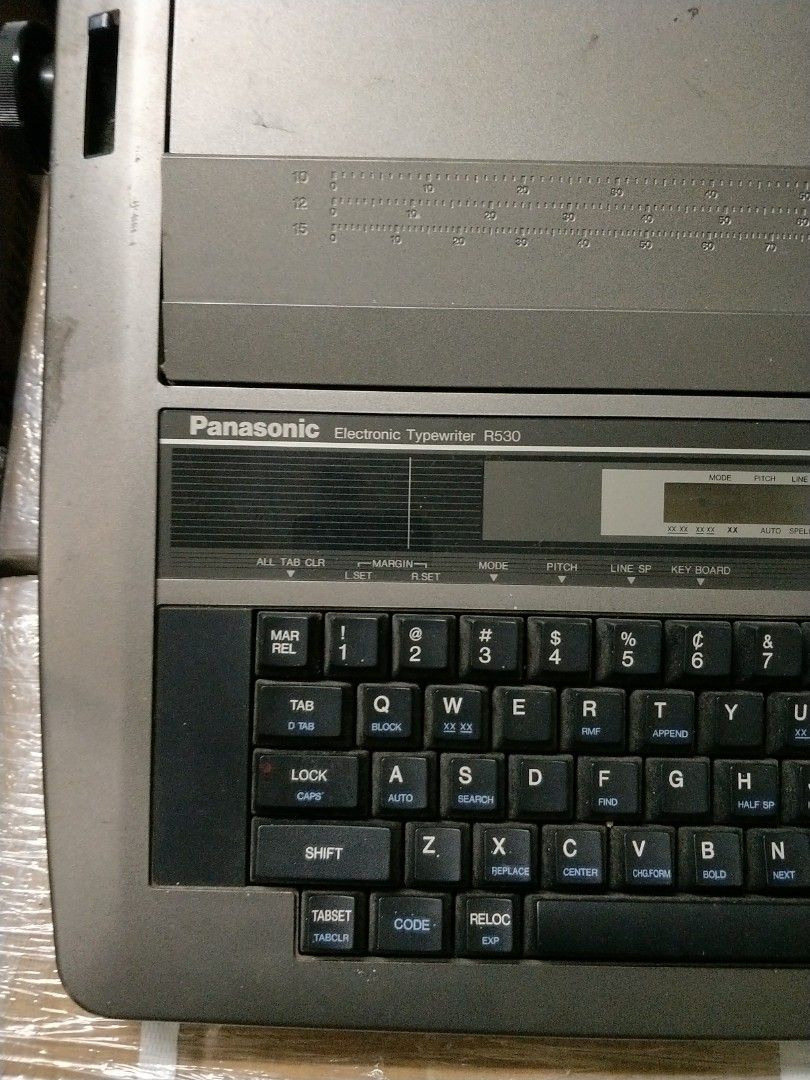 Vintage Panasonic Typewriter, Computers & Tech, Office & Business ...