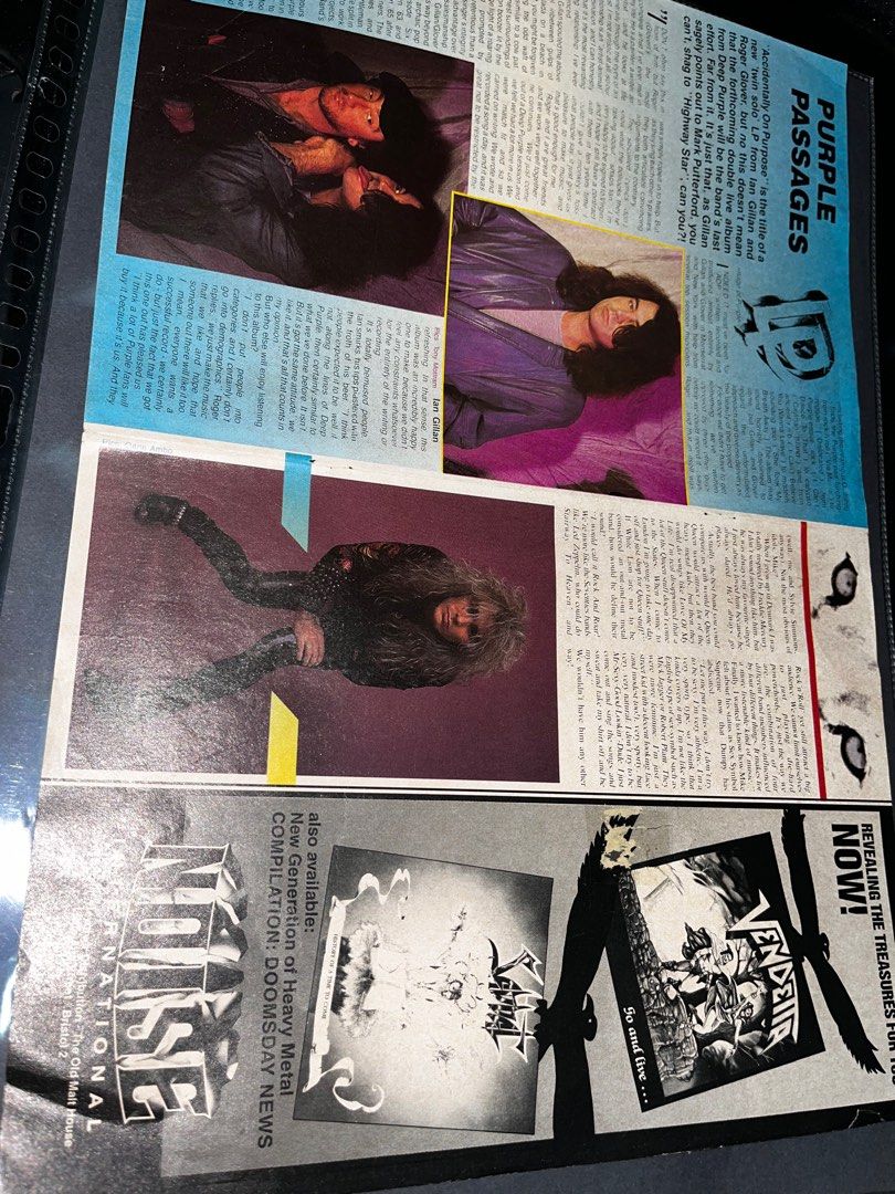 Vintage Poster Band Abhorer,Dashown,Exumer, Furniture & Home Living ...
