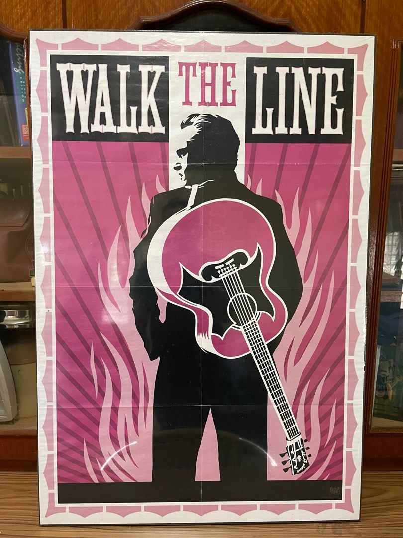 Walk the line Movie poster, Hobbies & Toys, Collectibles & Memorabilia ...