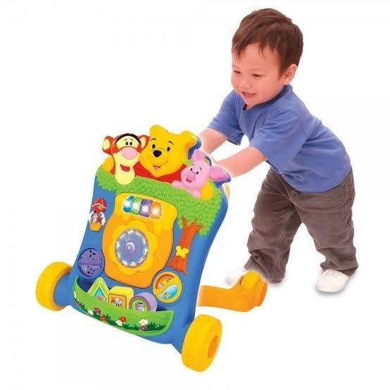 WINNIE THE POOH PUSH WALKER on Carousell
