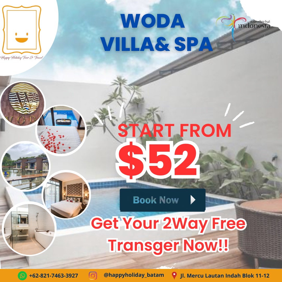 Woda Villa & Spa Batam, Tickets & Vouchers, Local Attractions ...