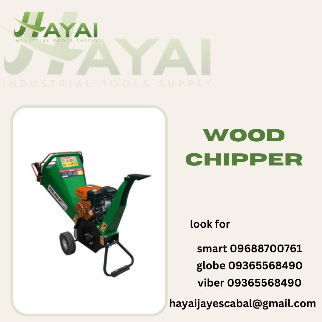 WOOD CHIPPER, Commercial & Industrial, Construction Tools & Equipment ...
