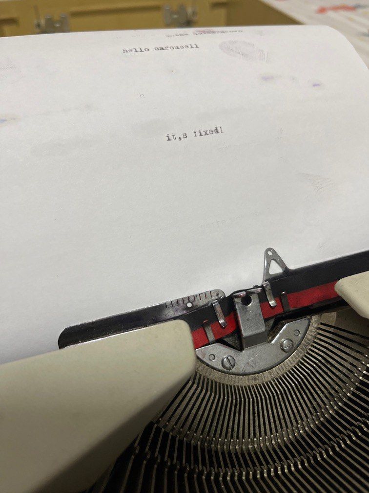 WORKING vintage Typewriter hanimex regal, Hobbies & Toys, Memorabilia ...