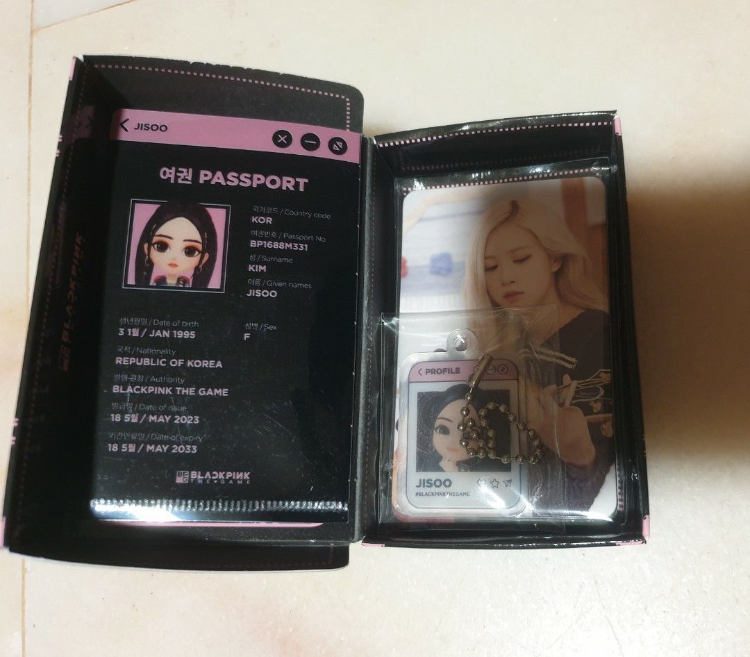 WTS BPTG Blackpink the game Jisoo / Jennie / Rosé 3 full set available ...