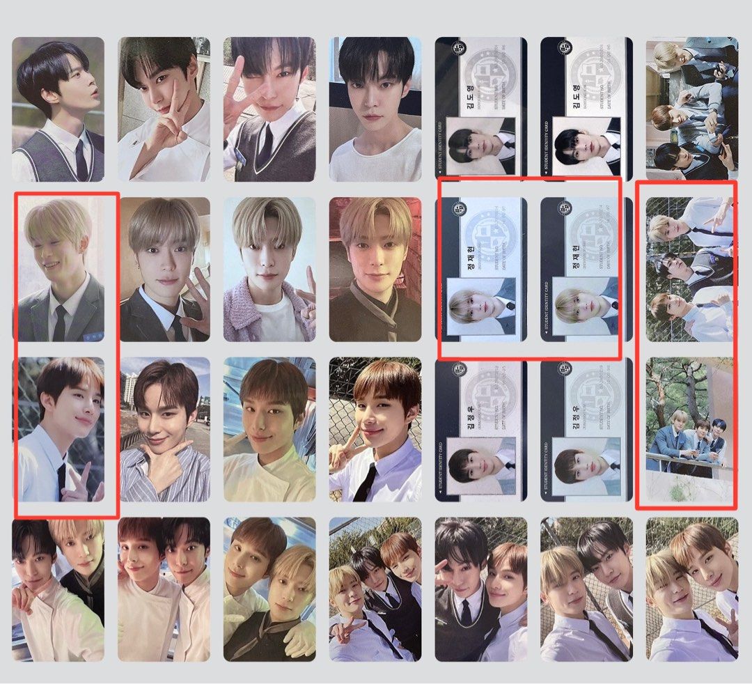 [wts/wtt] nct djj dojaejung random trading card doyoung Jaehyun Jungwoo ...