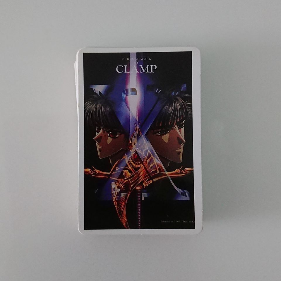 X/1999 by Clamp Illustrated Playing Cards - Kamui, Fuuma , Seishirou ...