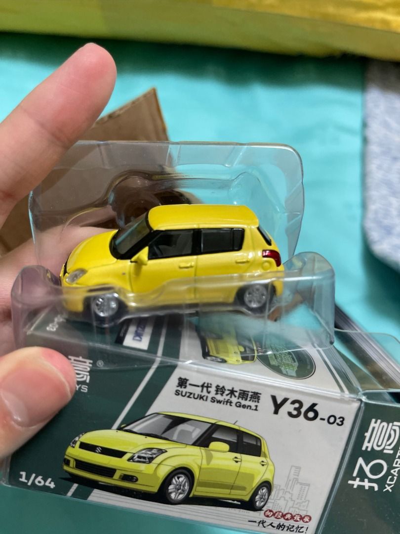 Xcartoys 1:64 Suzuki Swift (1st gen) Diecast Car, Hobbies & Toys, Toys ...
