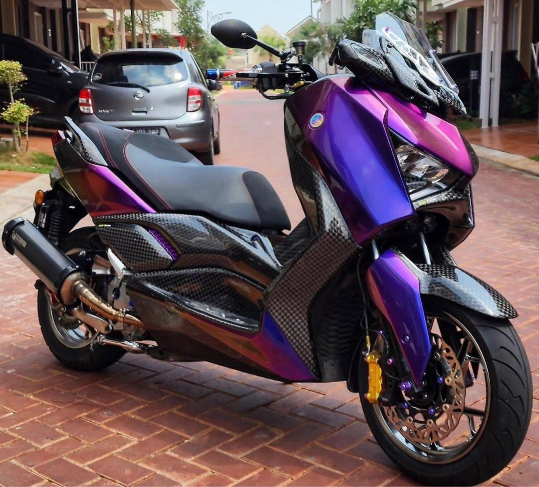 Xmax v2 F1 full carbon Kevlar.., Motorcycles, Motorcycle Accessories on ...