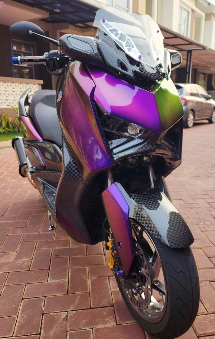 Xmax v2 F1 full carbon Kevlar.., Motorcycles, Motorcycle Accessories on ...