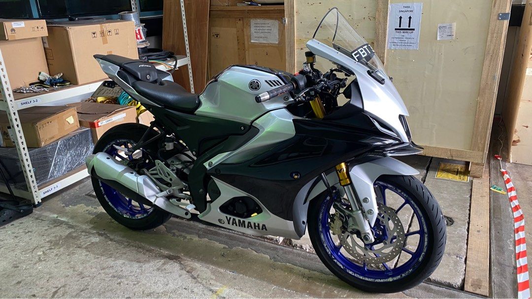 YAMAHA R15M Black and silver, Motorcycles, Motorcycles for Sale, Class ...
