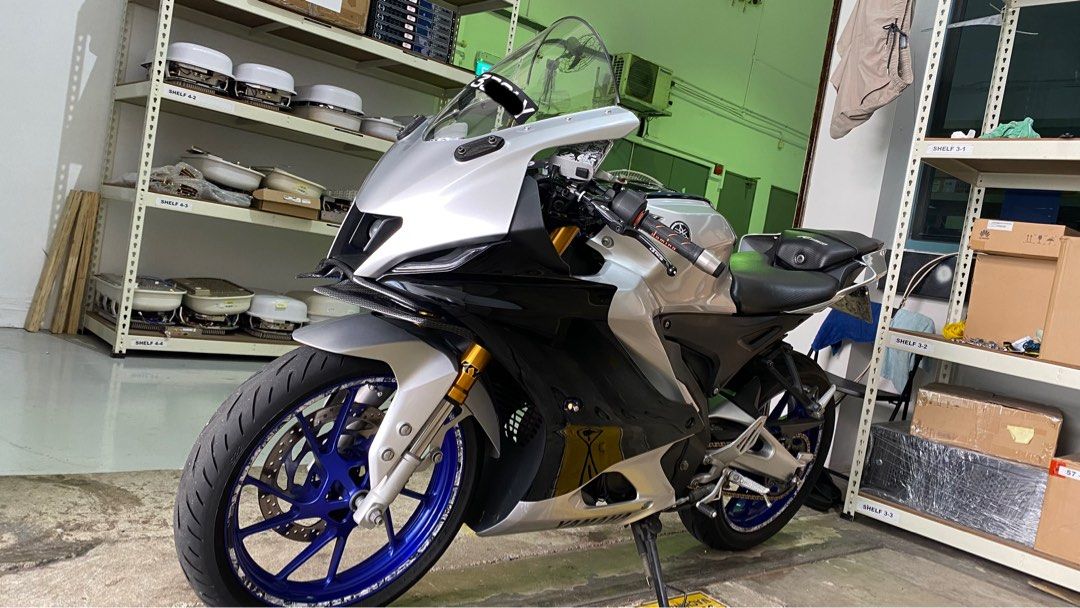 YAMAHA R15M Black and silver, Motorcycles, Motorcycles for Sale, Class ...