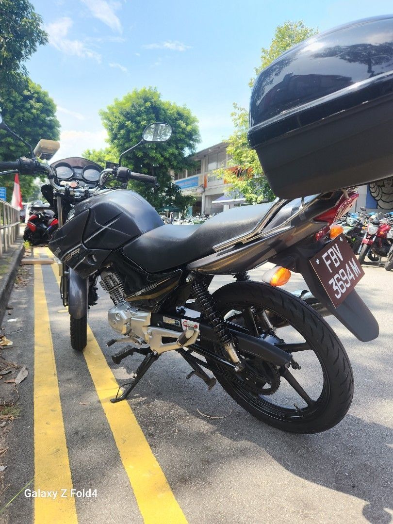 Yamaha YBR 125, COE until Aug 2028, Motorcycles, Motorcycles for Sale, Class 2B on Carousell