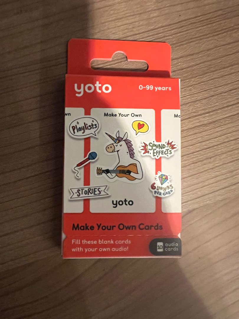 Yoto MYO cards (pack of 10), Babies & Kids, Infant Playtime on Carousell