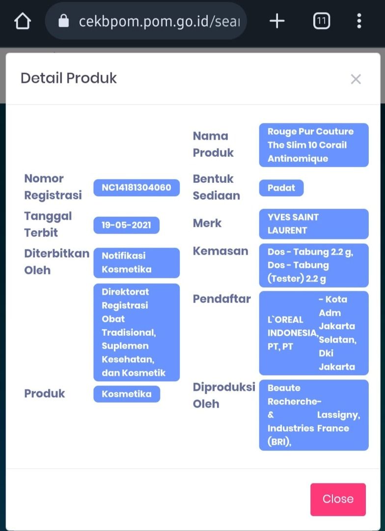 YSL Rouge Pur Couture The Slim Leather-Matte Lipstick 10 Corail ...