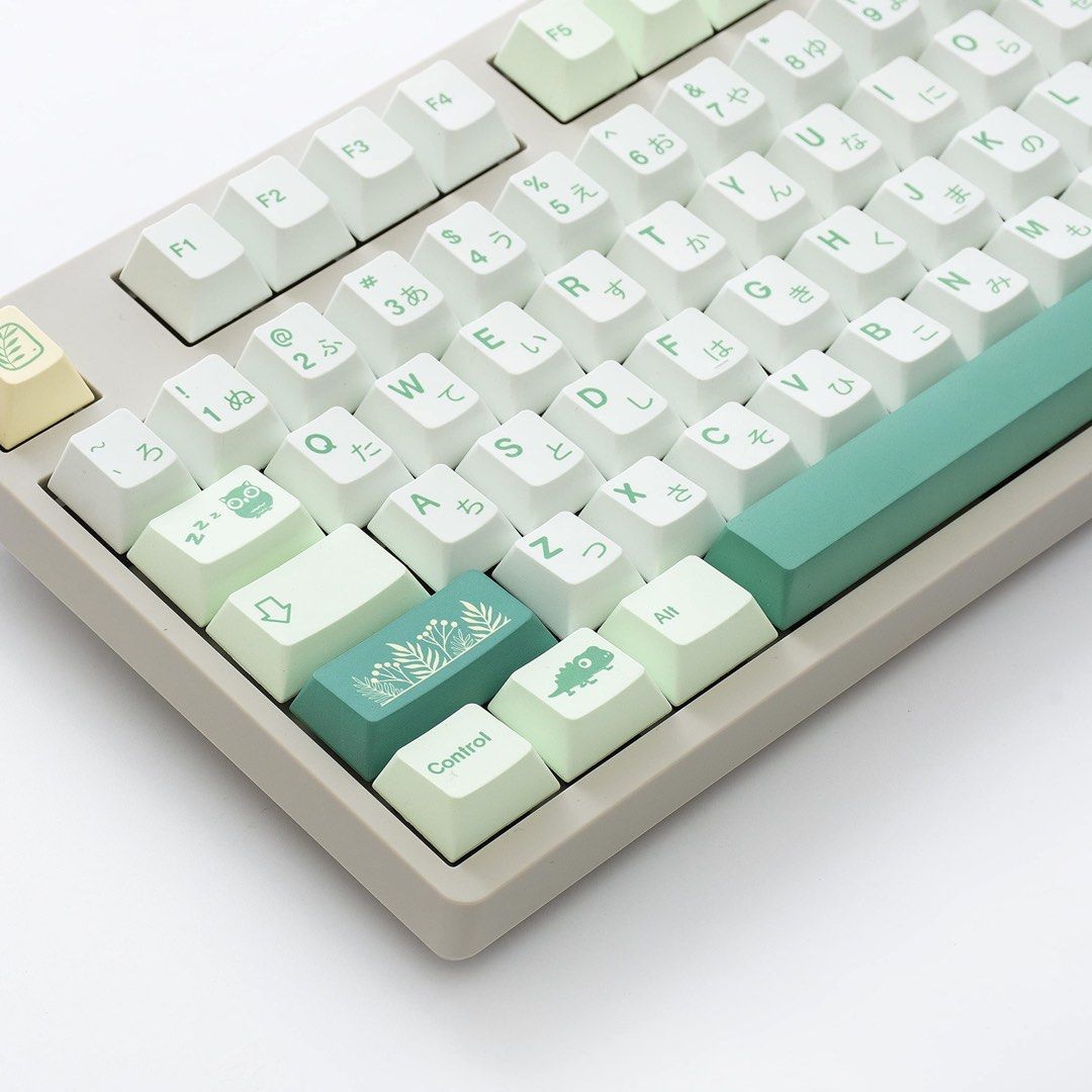 Yunzii Plant Keycap Set PBT Sublimation Keycap Cherry Profile ...