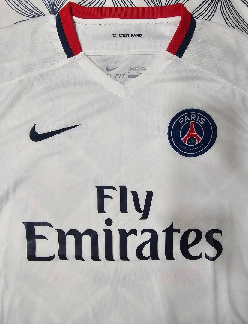 100% Authentic Brand New with Tag 2015-16 Paris Saint-Germain PSG Away ...