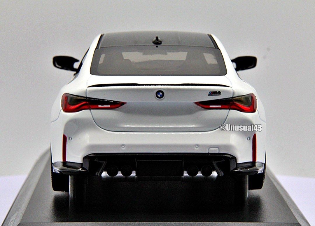 1/18 Minichamps BMW M4 (G82) White, Hobbies & Toys, Toys & Games on ...