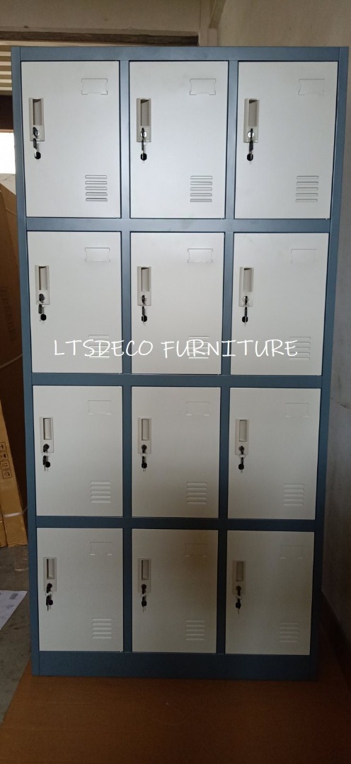 12DOOR STEEL LOCKER OFFICE PARTITION AND FURNITURE on Carousell