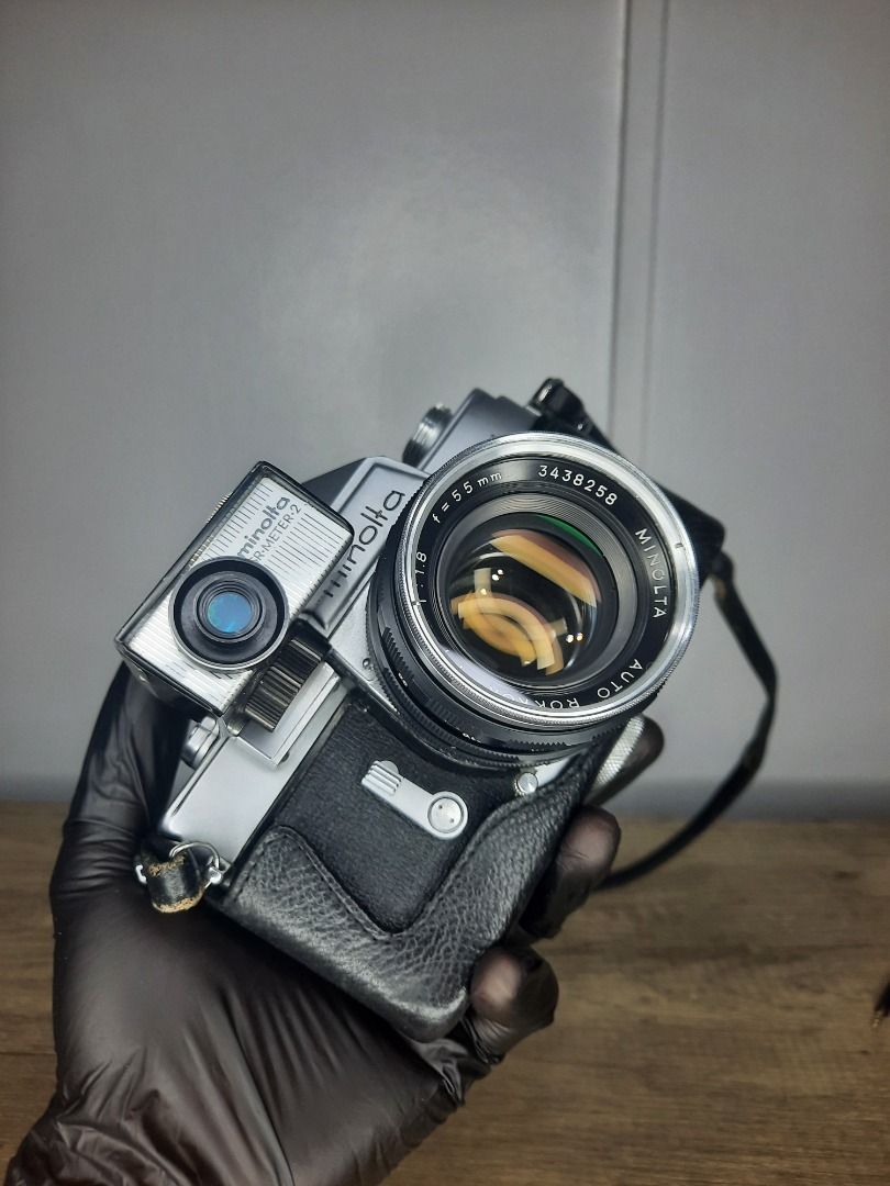 1962 Minolta SR-1 with Auto Rokkor 55mm 1.8 Lens, Photography, Cameras ...