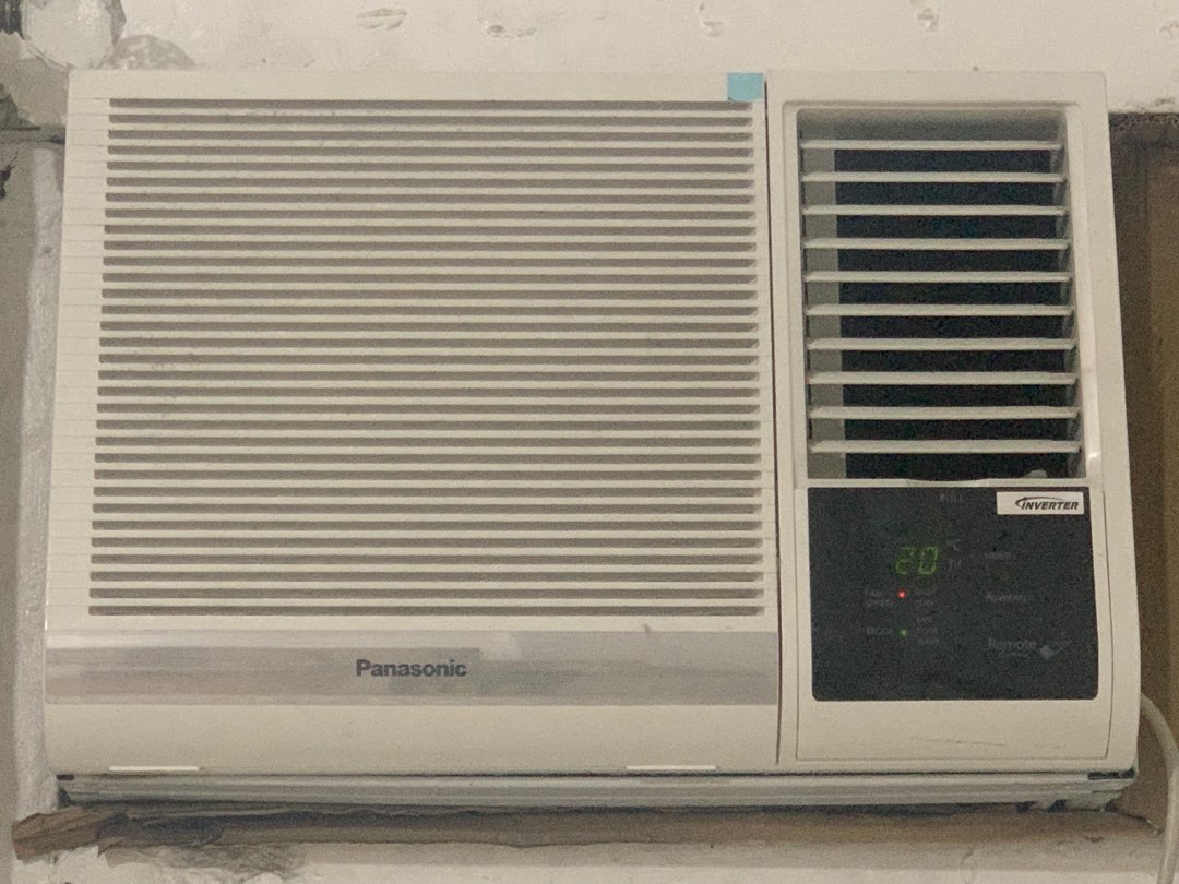 1hp windowtype panasonic inverter aircon, TV & Home Appliances, Air ...